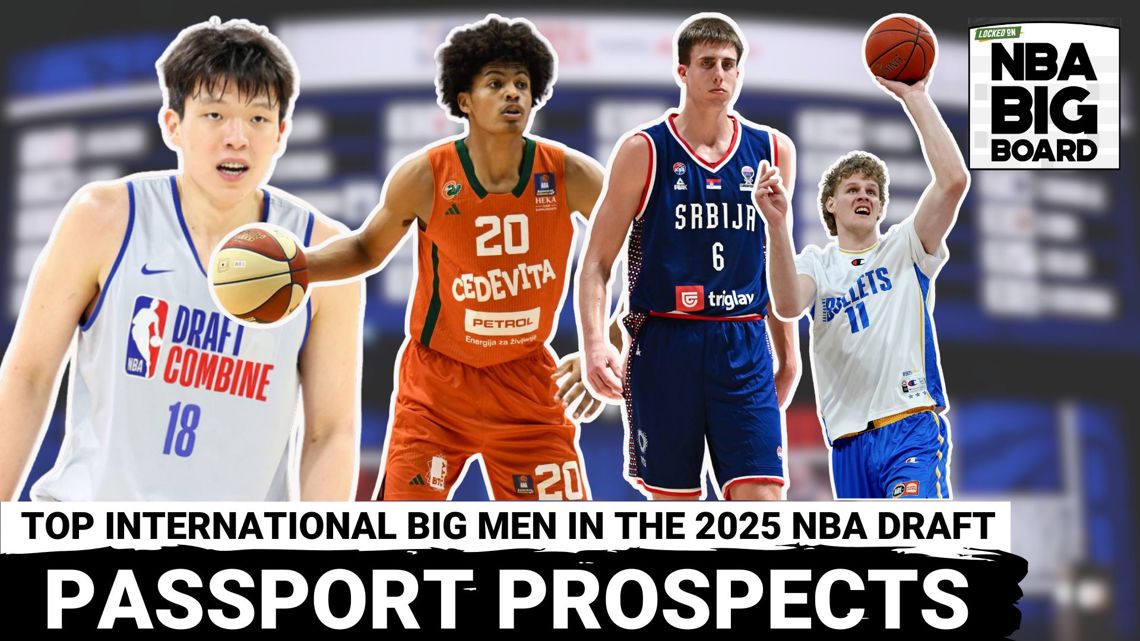Passport Prospects: The Top International Bigs in the 2025 NBA Draft ...