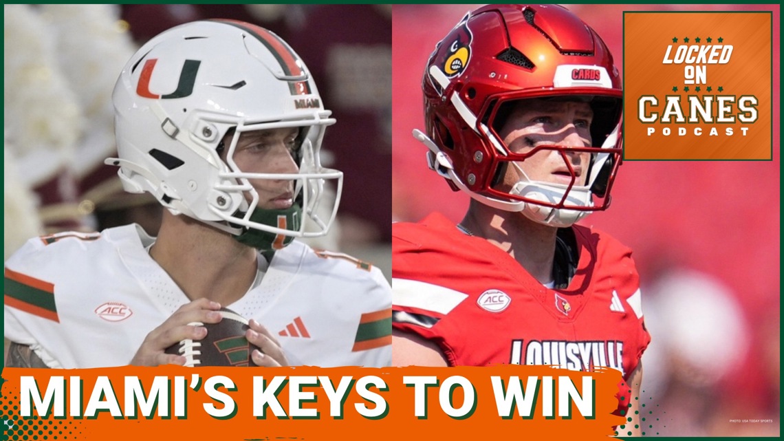 GAMEDAY: Miami Hurricanes POISED to DOMINATE Louisville | Will Beck's ...