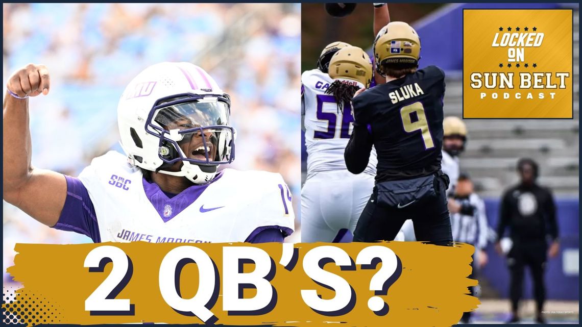 UNVEILED: JMU's Two-QB System BAFFLES Louisville | Dukes Almost Pull ...