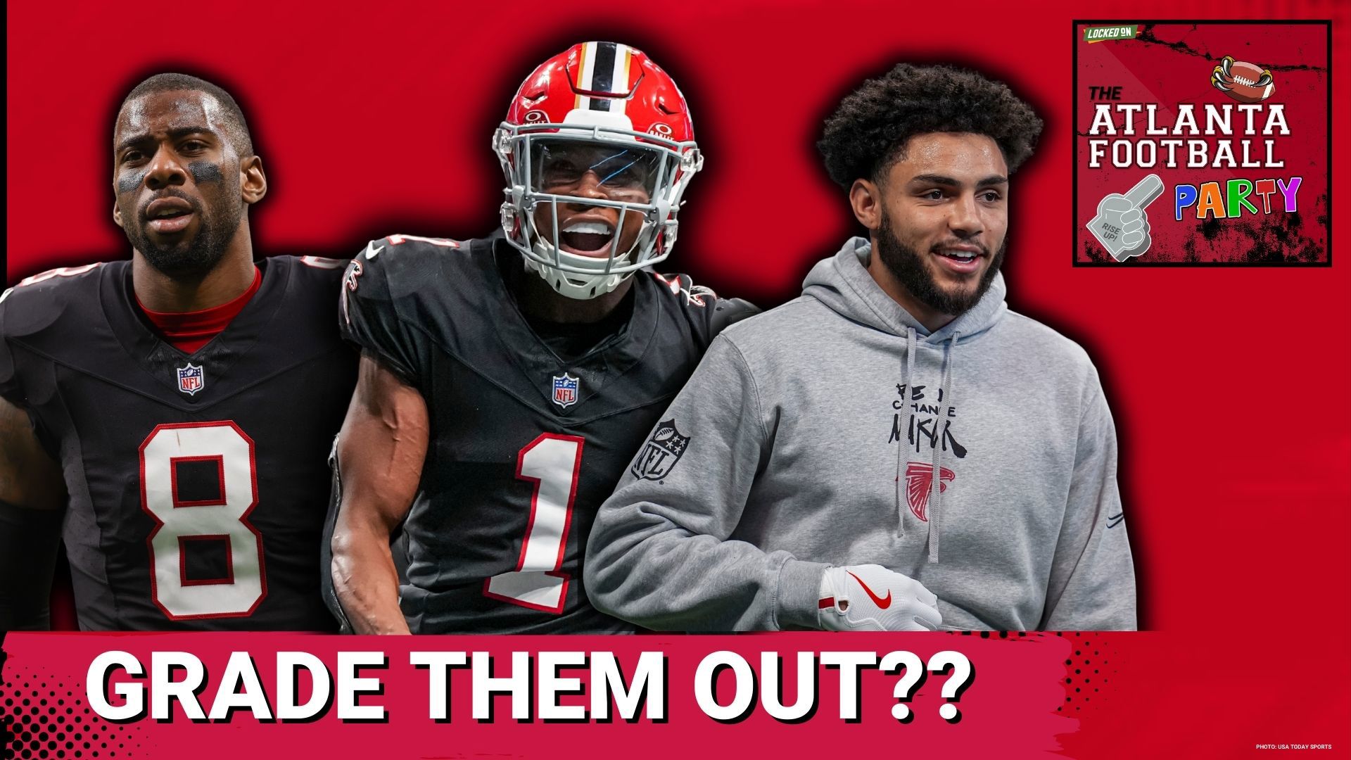 Drake London & Kyle Pitts GRADED Out On A Curve | rocketcitynow.com