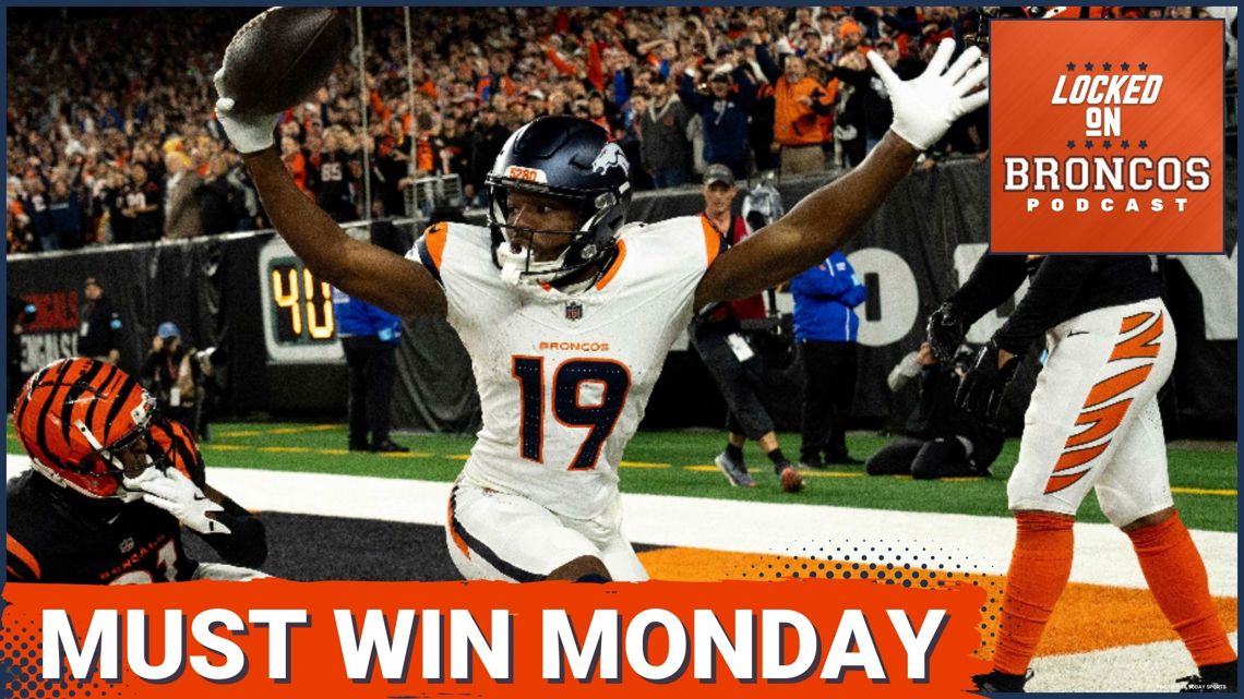Broncos Facing MUST-WIN Situation Monday Night vs. Bengals ...