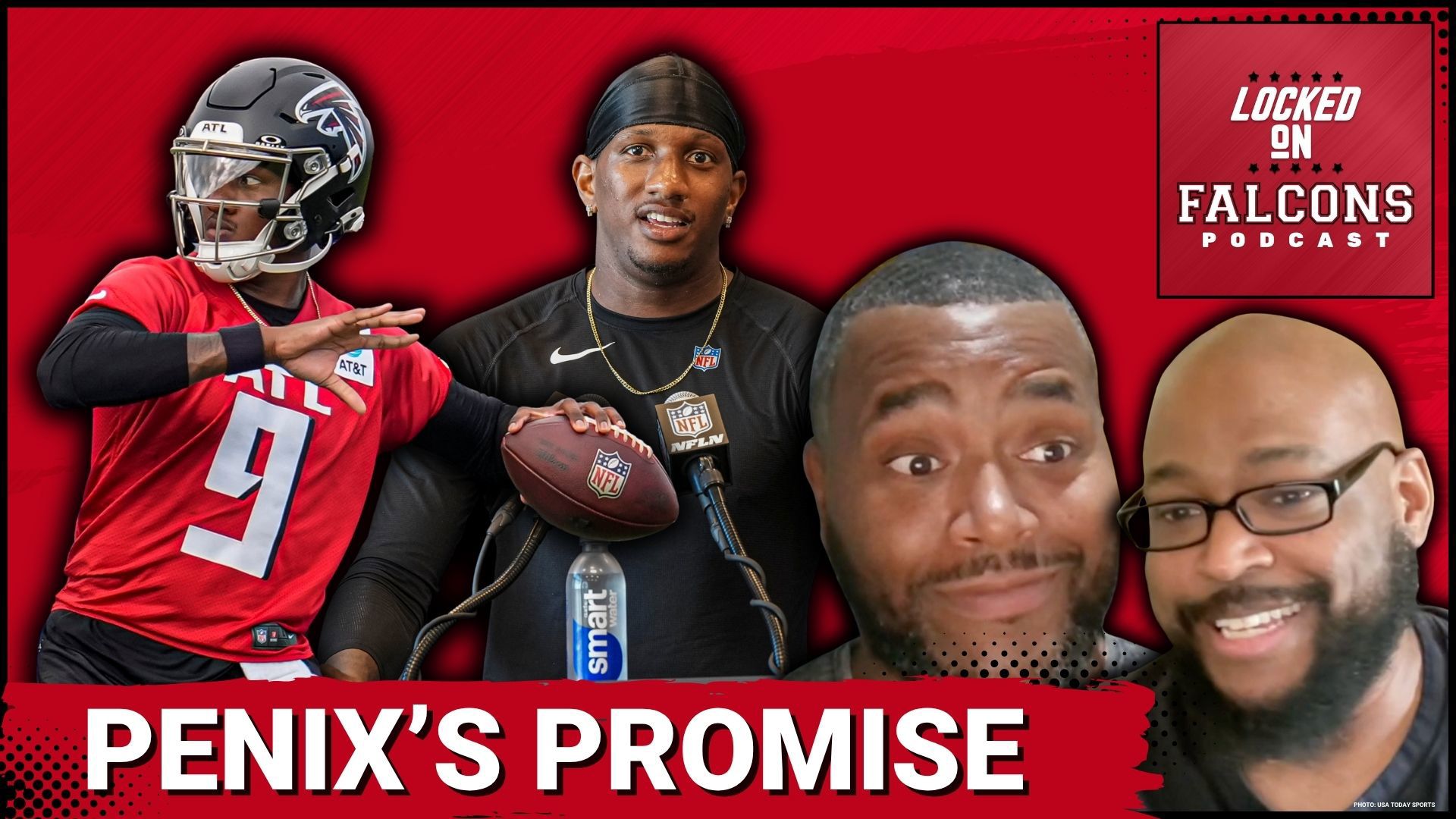 Michael Penix DAZZLES Early in Camp | Atlanta Falcons Young Talent ...