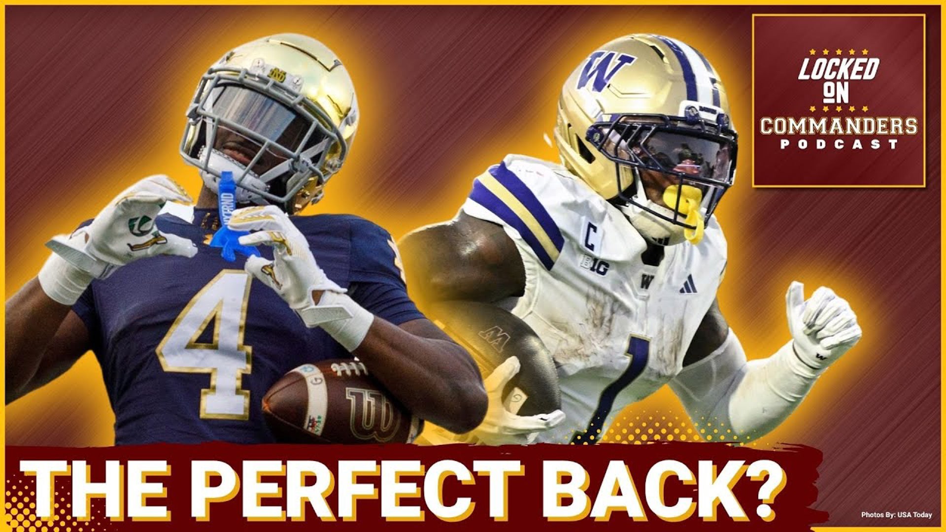 ELITE: Jeremiyah Love Leads the Washington Commanders 2026 NFL Draft ...