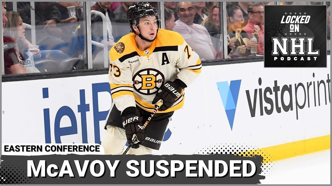 NHL Eastern Conference Round-Up: Charlie McAvoy Suspension, Niklas ...