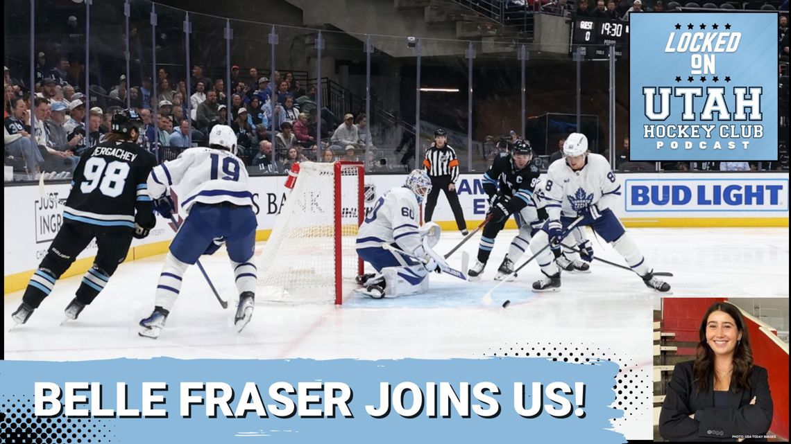 Belle Fraser's Journey to Covering Utah Hockey Club | rocketcitynow.com