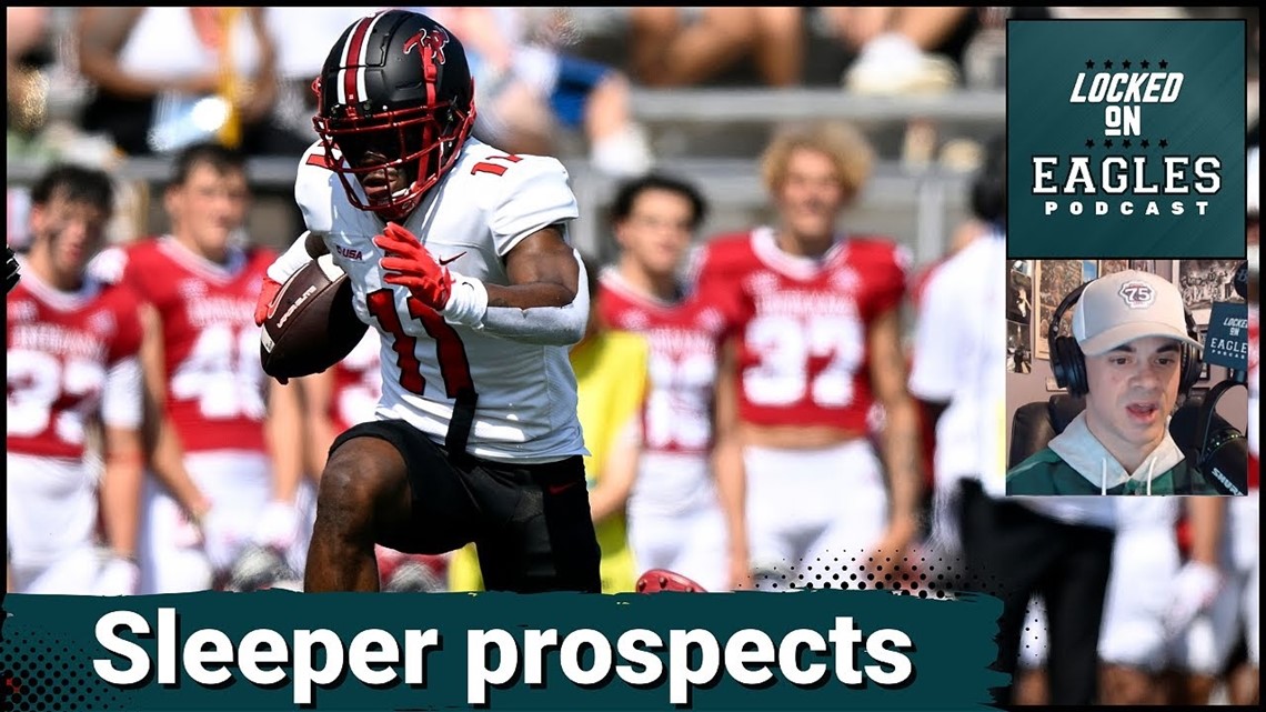 Malachi Corley PERFECT fit as Philadelphia Eagles WR3 next to DeVonta ...