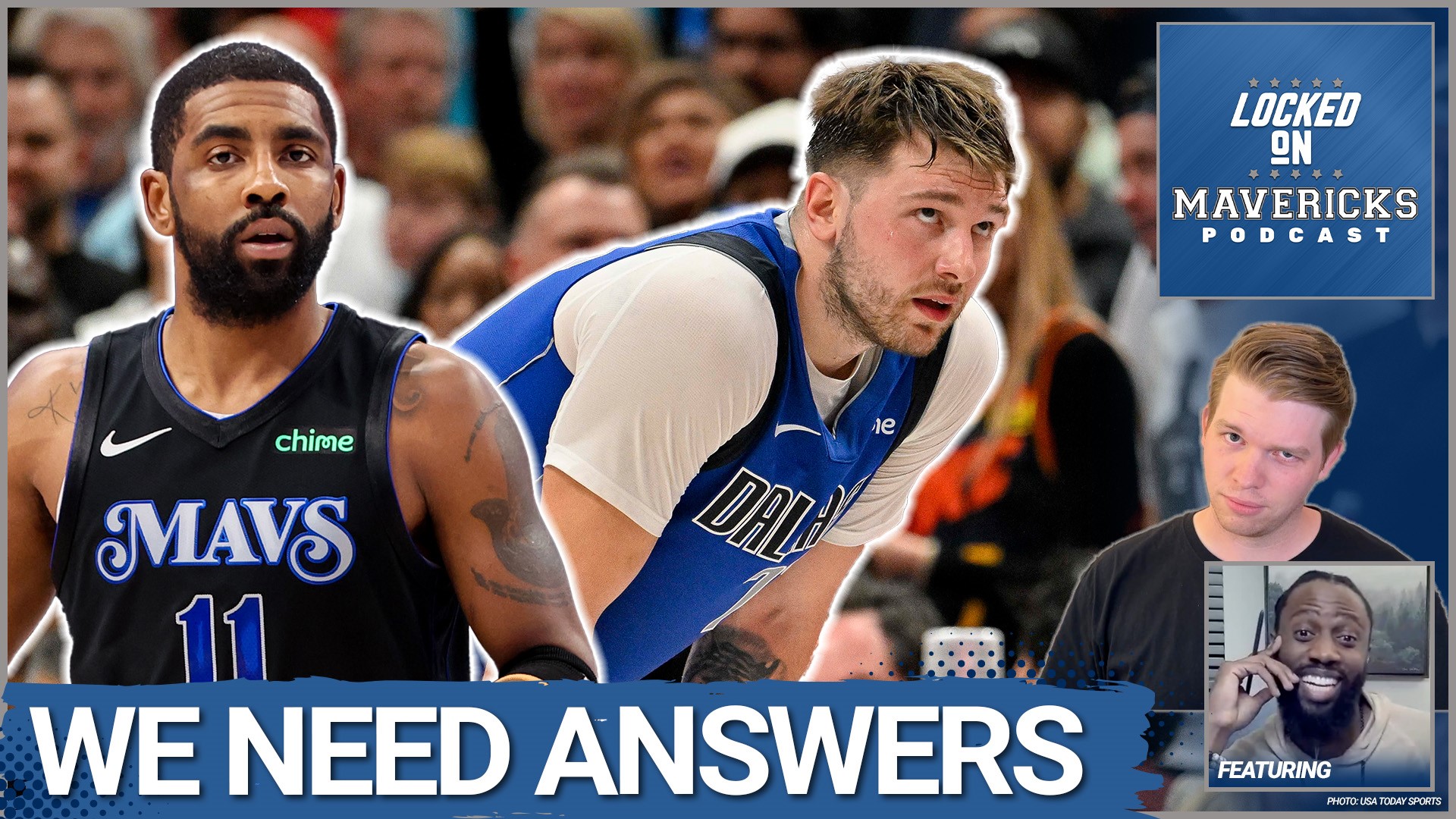 Questions the Mavs, Luka Doncic, Kyrie Irving Have to Answer Soon | Dallas Mavericks Podcast ...