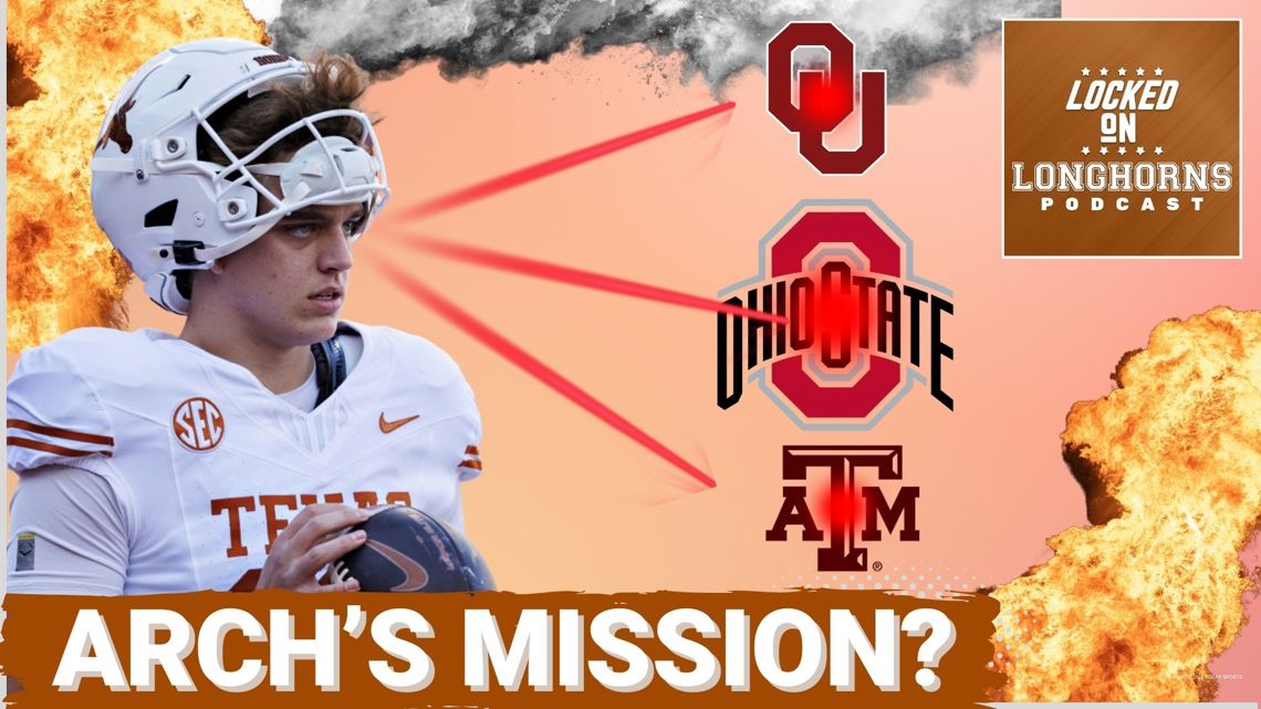 GOING HUNTING: Arch Manning Says Texas Has the RED DOT On EVERYONE ...