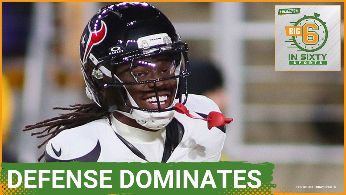 Texans DEFENSE DOMINATES In Win Over Steelers | The Big 6 in 60 ...