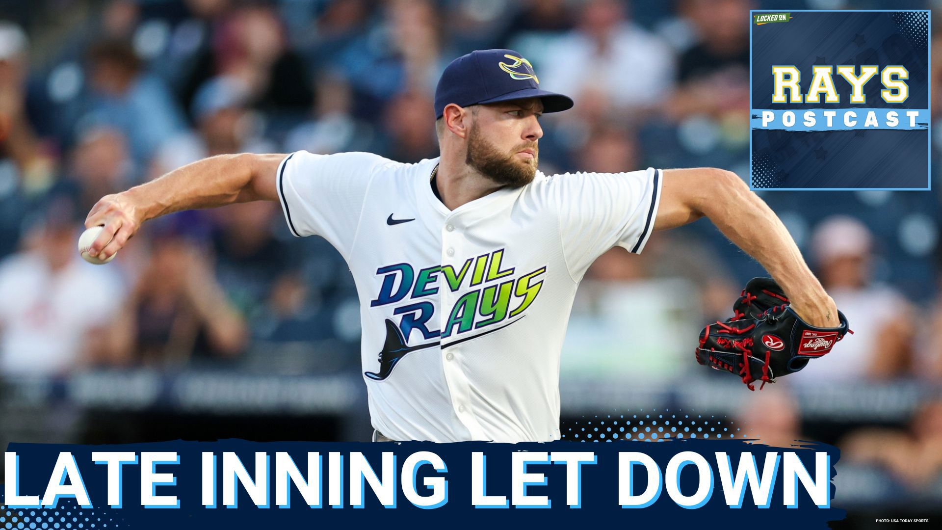 RAYS POSTCAST: The Tampa Bay Rays COMEBACK FALLS SHORT vs the Boston ...