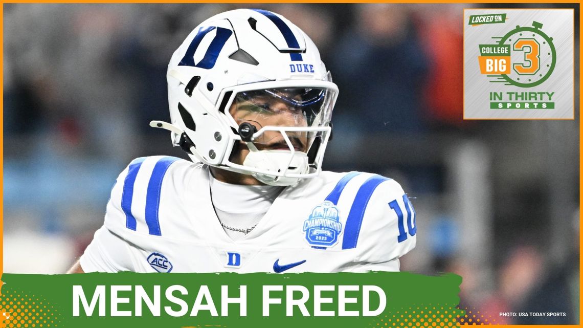 Darian Mensah And Duke SETTLE To End Transfer Dispute | The Big 3 in 30 ...