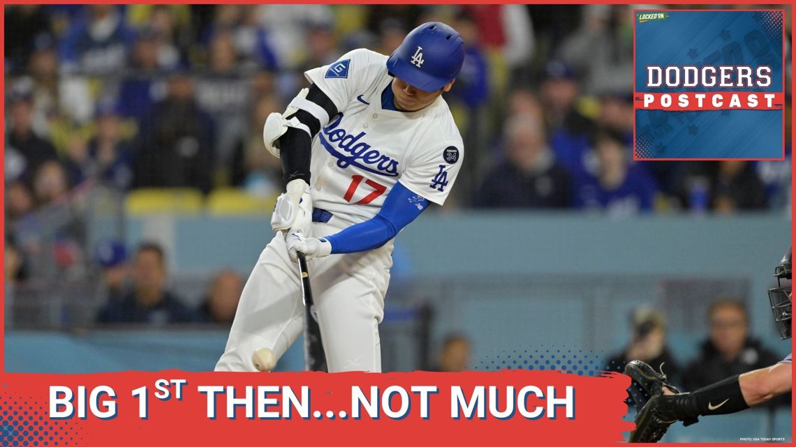 DODGERS POSTCAST: Dodgers ERUPT in the 1st then have to hold on for the ...