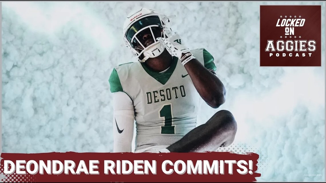 Texas A&M finally gets its running back of the future as Deondrae Riden ...