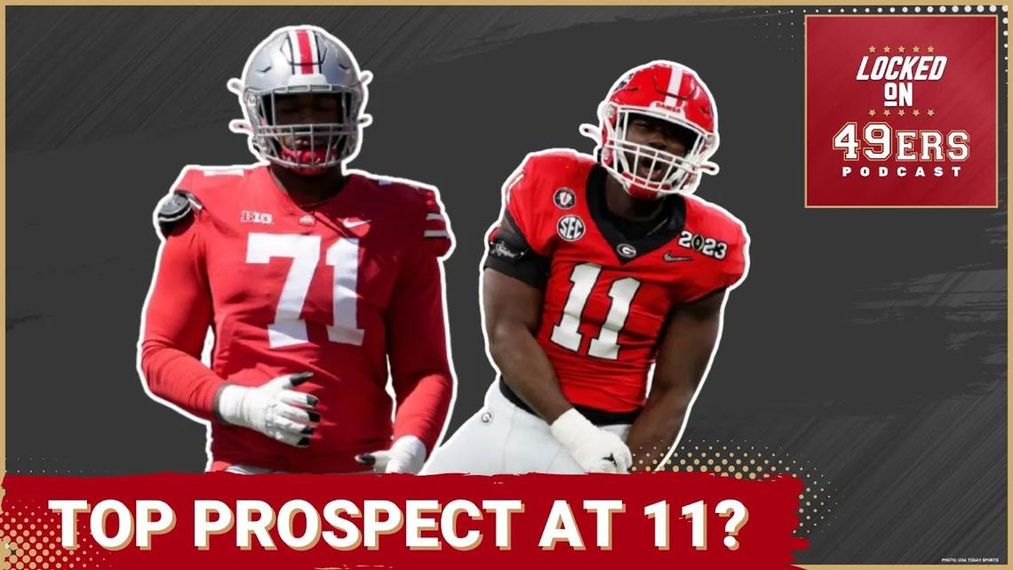 Top Prospect at 11? OT Josh Simmons and EDGE/LB Jalon Walker Scouting ...