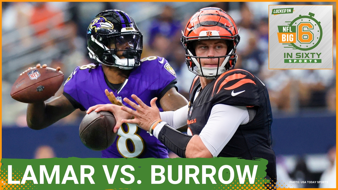 Lamar Jackson and Joe Burrow Renew Their AFC North Rivalry This Weekend ...