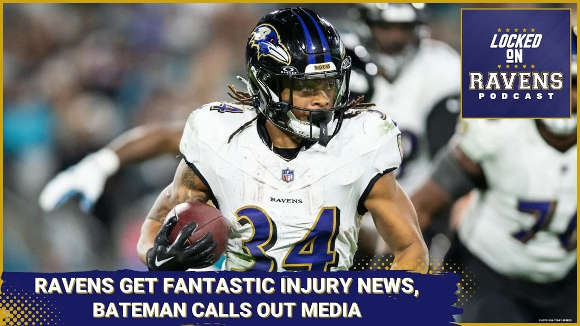 Baltimore Ravens get fantastic injury news, Rashod Bateman calls out ...