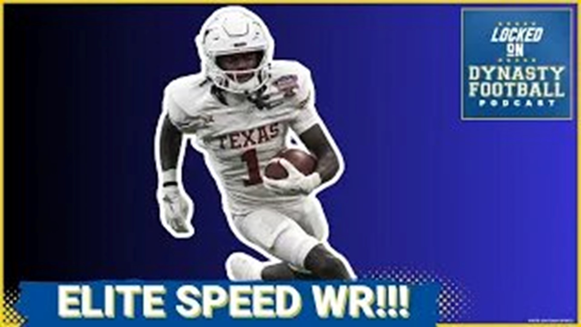 Texas WR Xavier Worthy Rookie Profile = Next DeSean Jackson ...