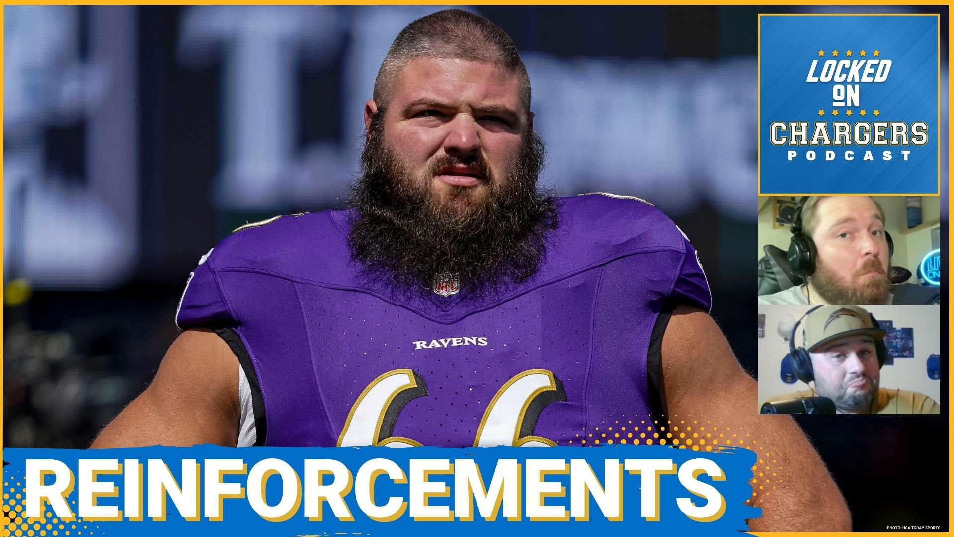 Chargers Get O-Line Gets REINFORCEMENTS in Ben Cleveland | Omarion ...