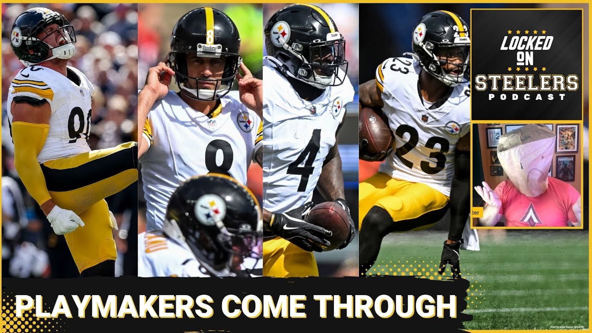 Steelers' Cam Heyward, T.J. Watt Lead Pass Rush in 21-14 Win | Aaron ...