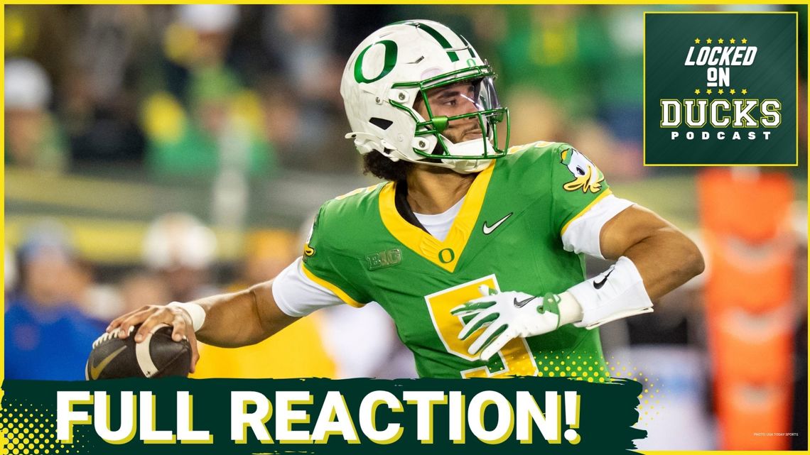 REACTION: Oregon DOMINATES Minnesota as Dante Moore, Ducks' Offense POP ...