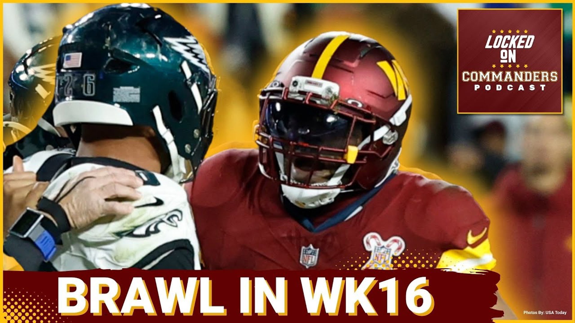 FIGHT: Commanders BRAWL with Eagles, But Self-Inflicted Wounds ...