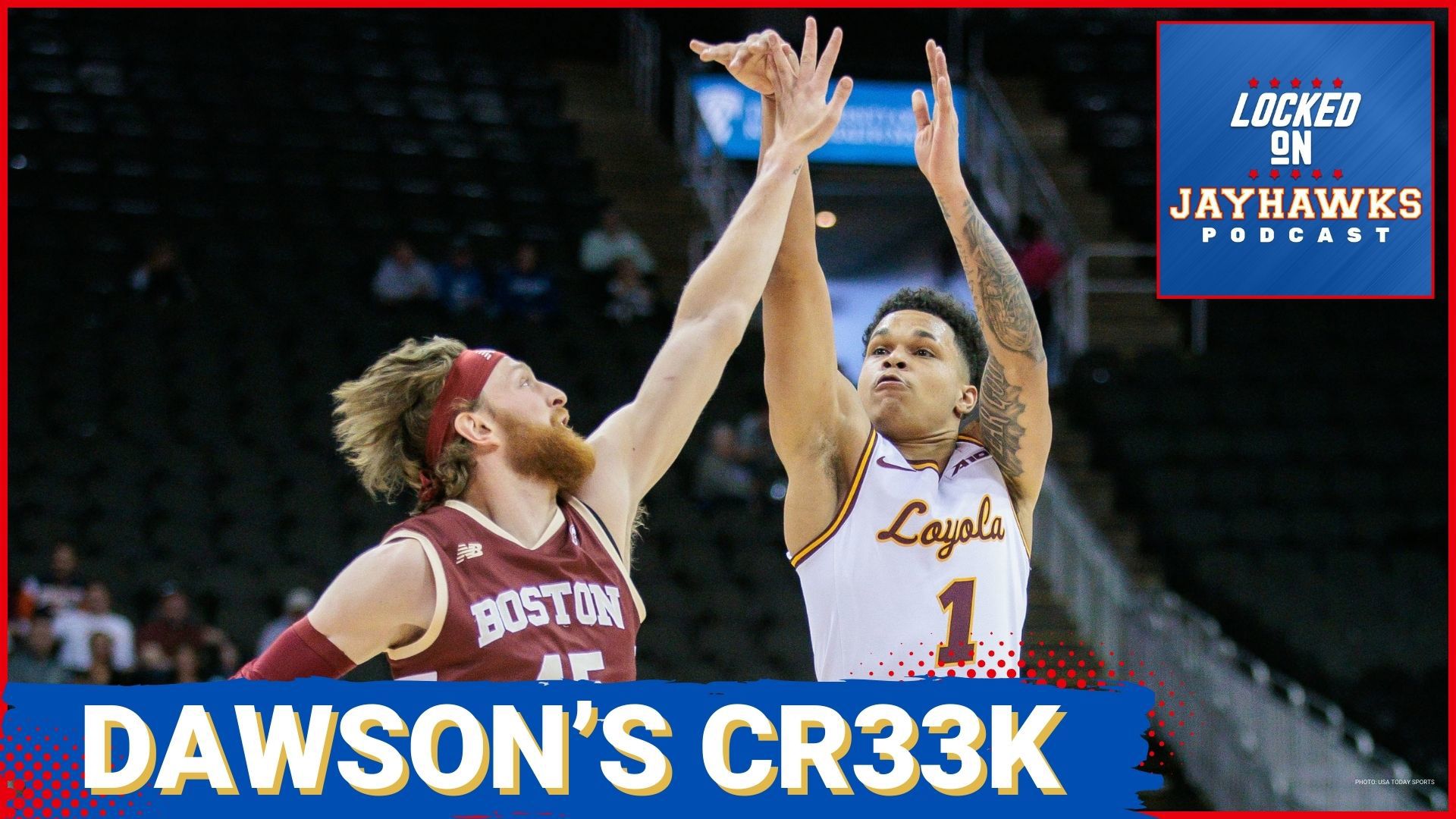 ON THE BOARD: Jayhawks Land Loyola Chicago Shooter Jayden Dawson, First ...