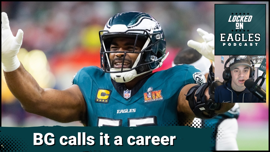 Philadelphia Eagles LEGEND Brandon Graham retires after 15 years! Lane ...