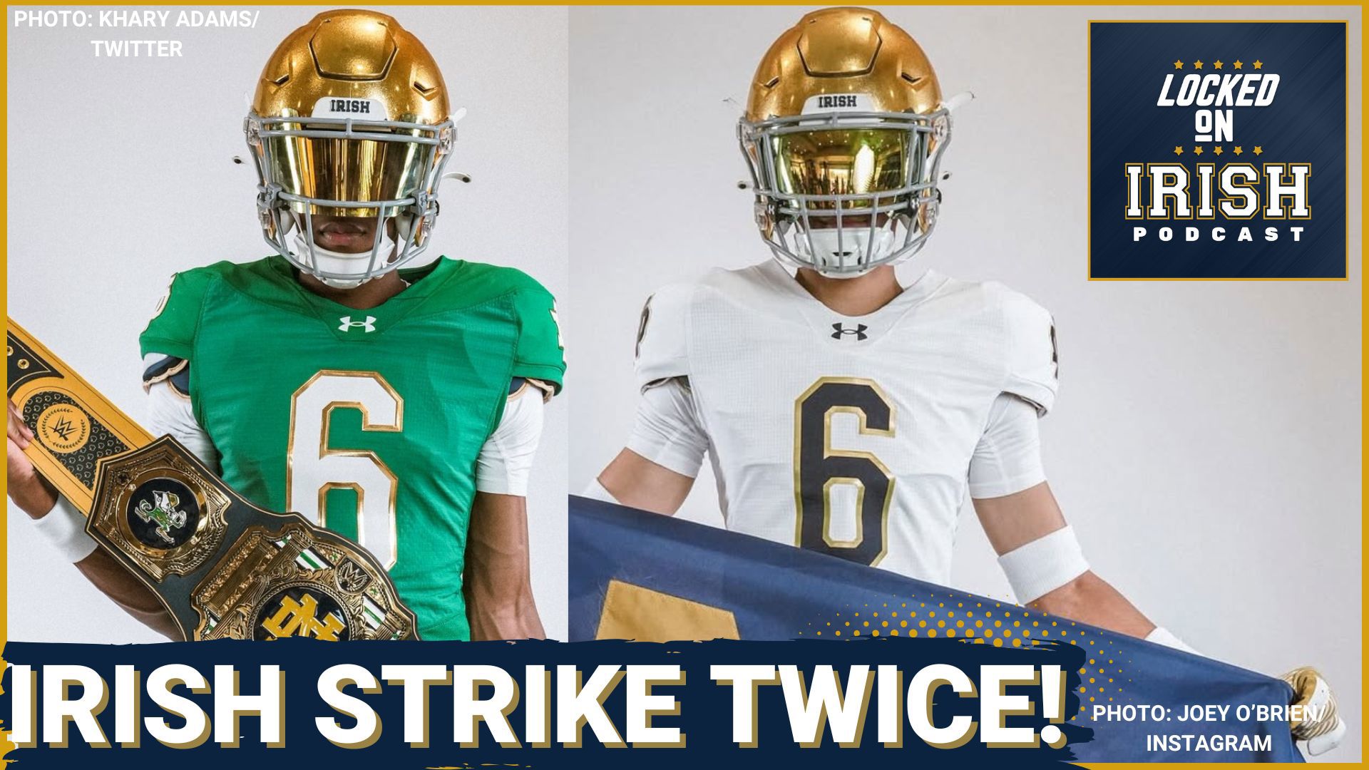 BREAKING: Notre Dame Lands ELITE DBs Joey O’Brien AND Khary Adams ...
