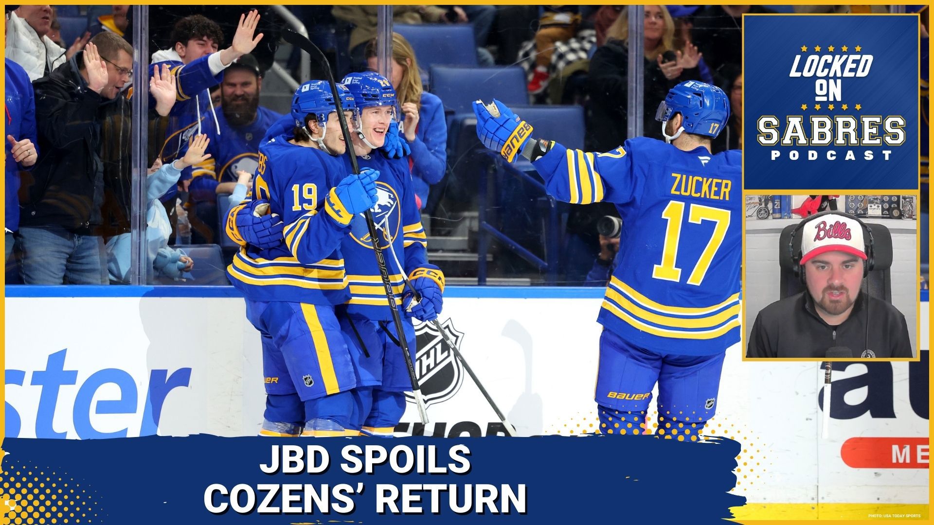 Jacob Bernard-Docker spoils Dylan Cozens' return to Buffalo as the ...