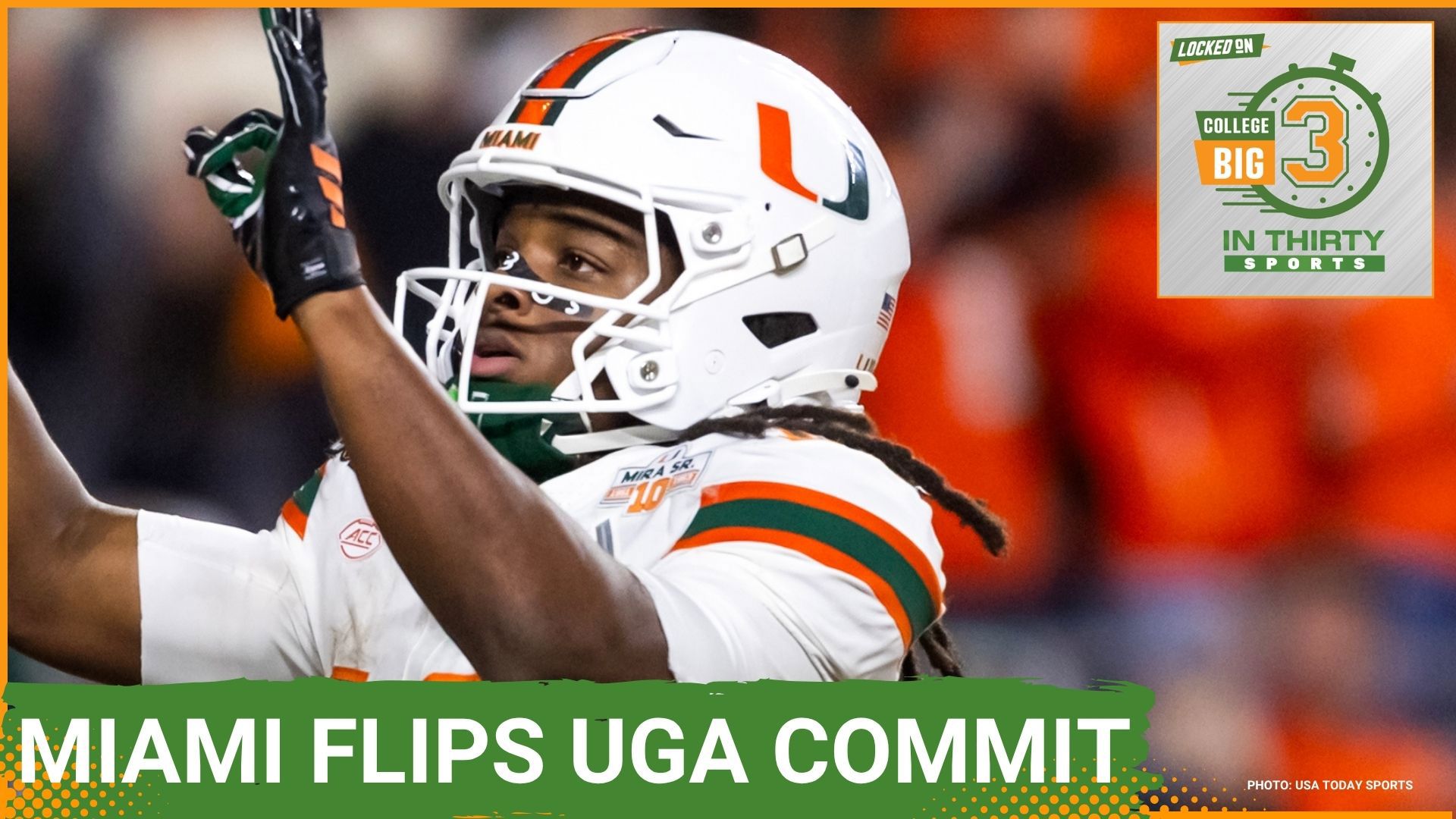 Miami FLIPS FIVE-STAR Corner Donte Wright | The Big 3 in 30 College ...