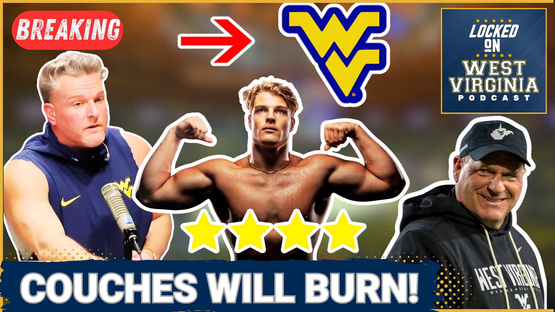 BREAKING: Kevin Brown PICKS WVU over Ohio State on Pat McAfee show LIVE ...