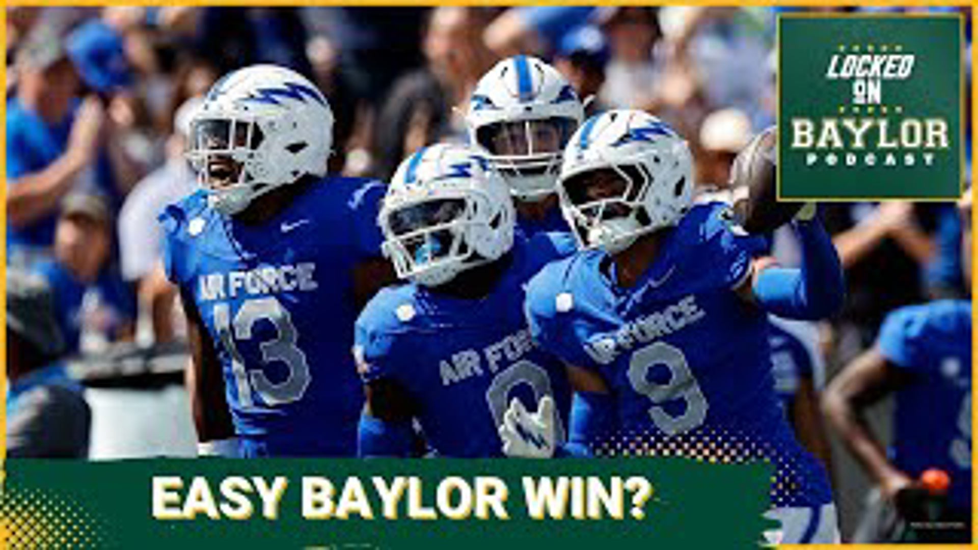 Is Air Force The PERFECT Bounce Back Game For Baylor Football After ...