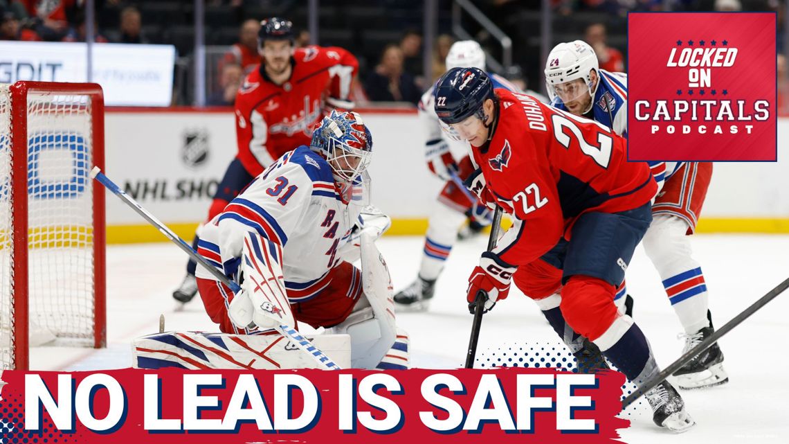 EMBARRASSING: Washington Capitals SQUANDER Lead as Logan Thompson ...