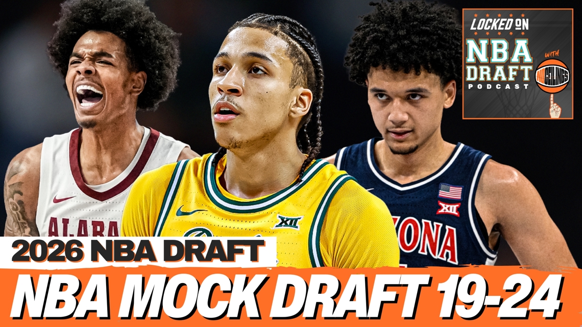 MOCK DRAFT 3.0 Picks 19-24 | 2026 NBA Draft | wnep.com