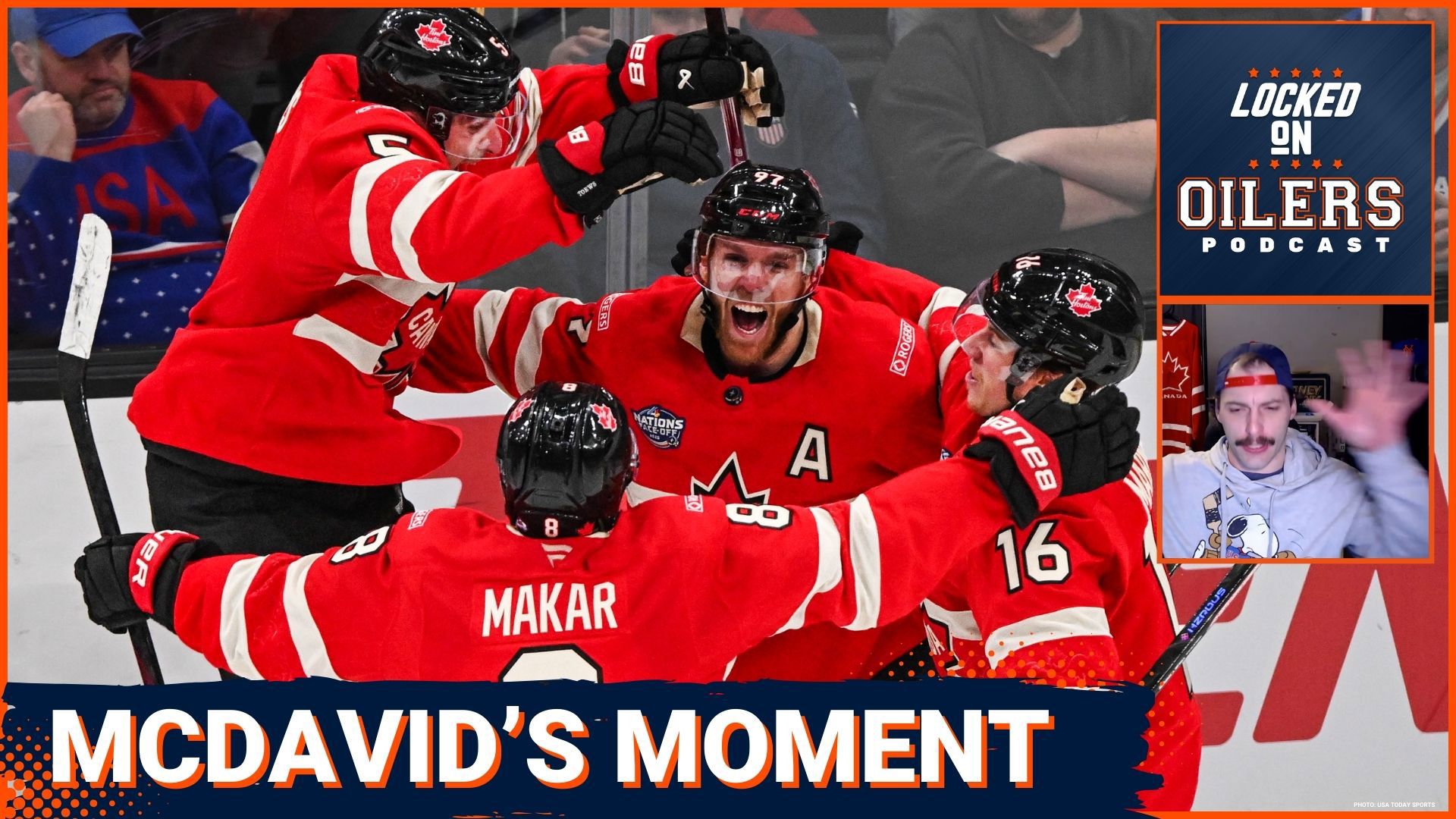 Connor McDavid wins the four nations face off for Canada in overtime vs ...