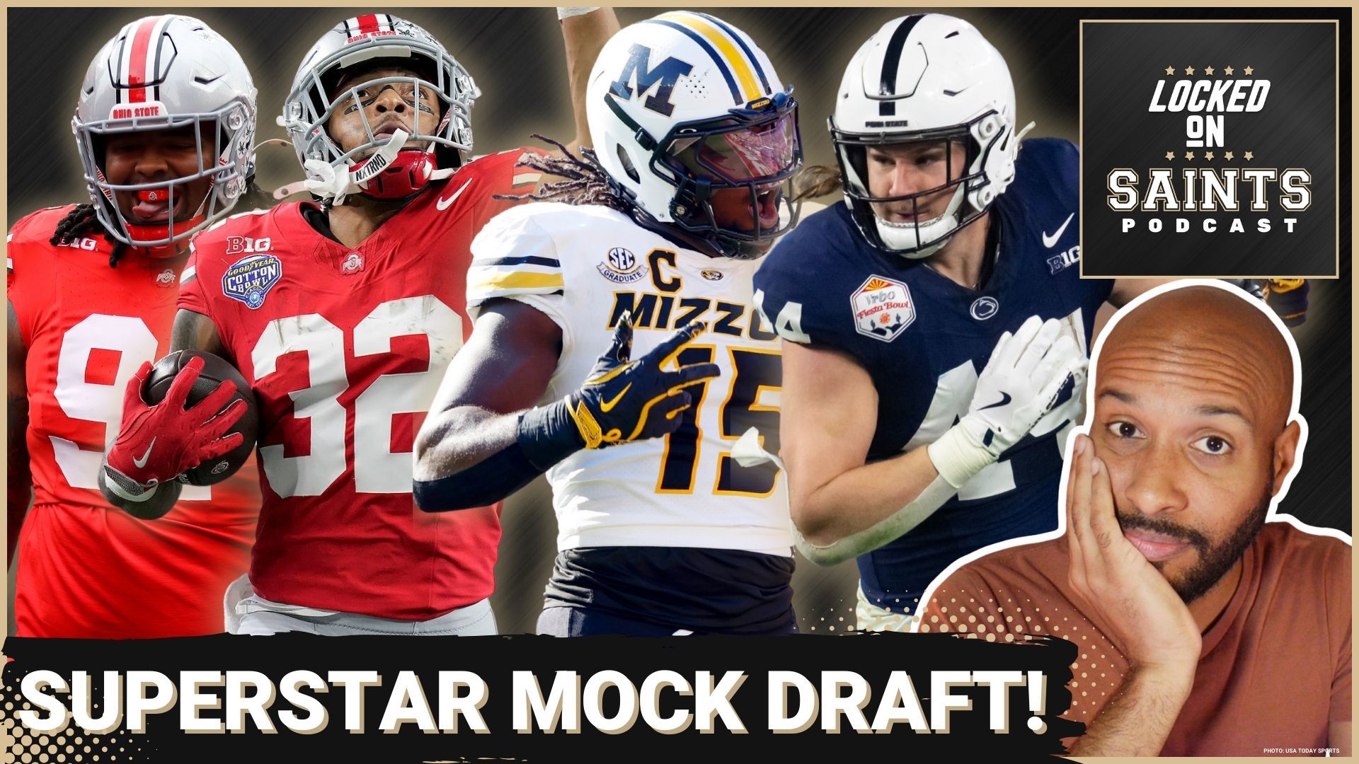 New Orleans Saints DRAFT SUPERSTAR Tyler Warren To Lead Off 7-Round Mock Draft | weareiowa.com