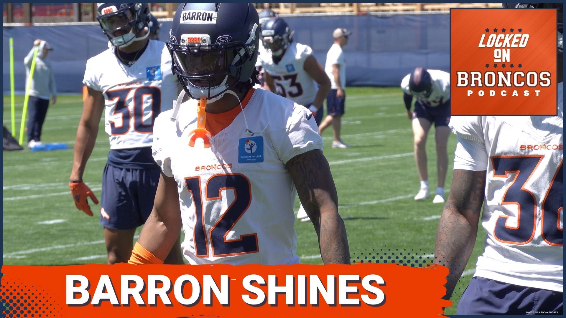 Denver Broncos Jahdae Barron, RJ Harvey STAND OUT In Rookie Minicamp ...