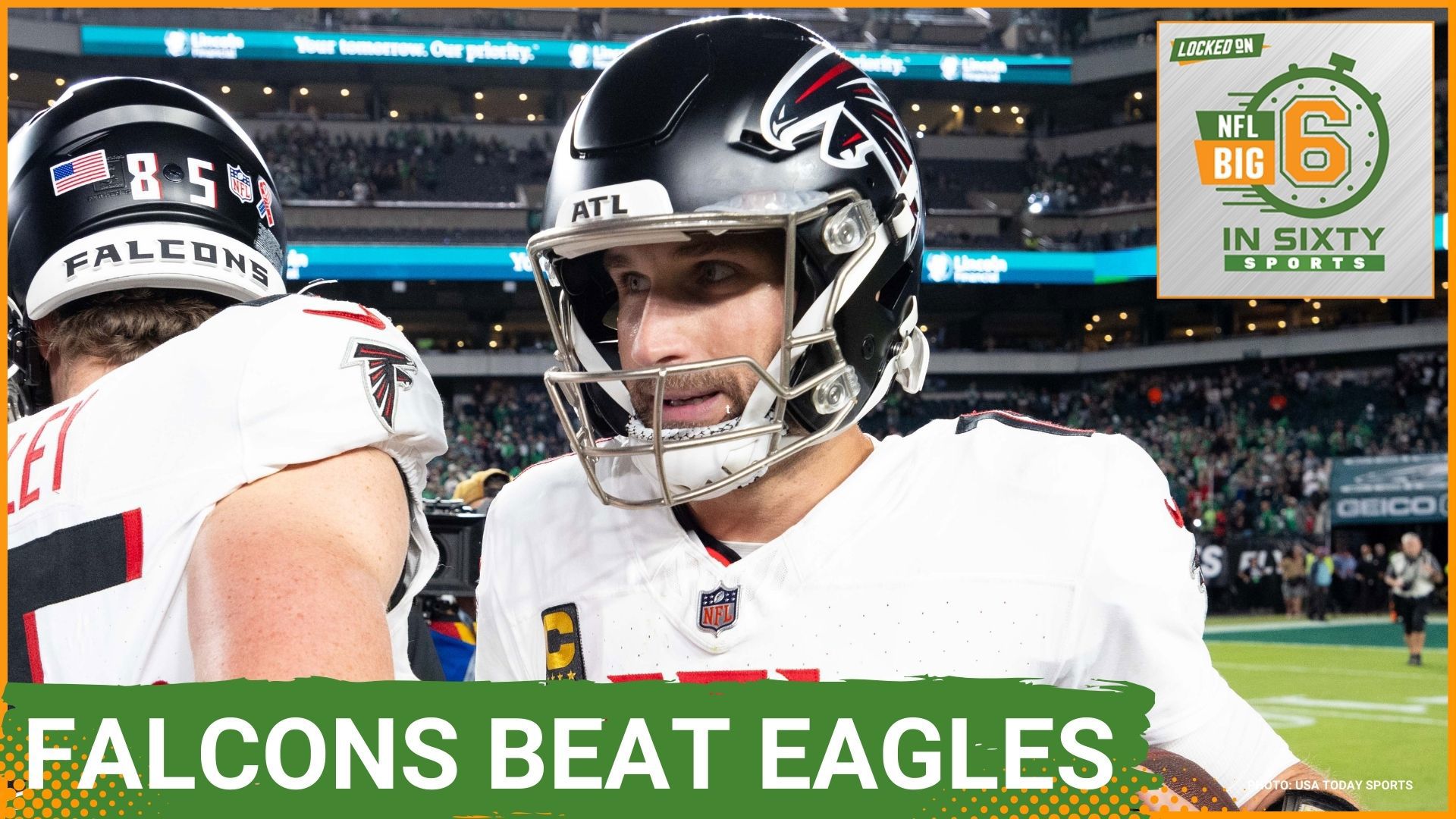 The Falcons Stun The Eagles to Finish Week 2 | The Big 6 in 60 NFL ...