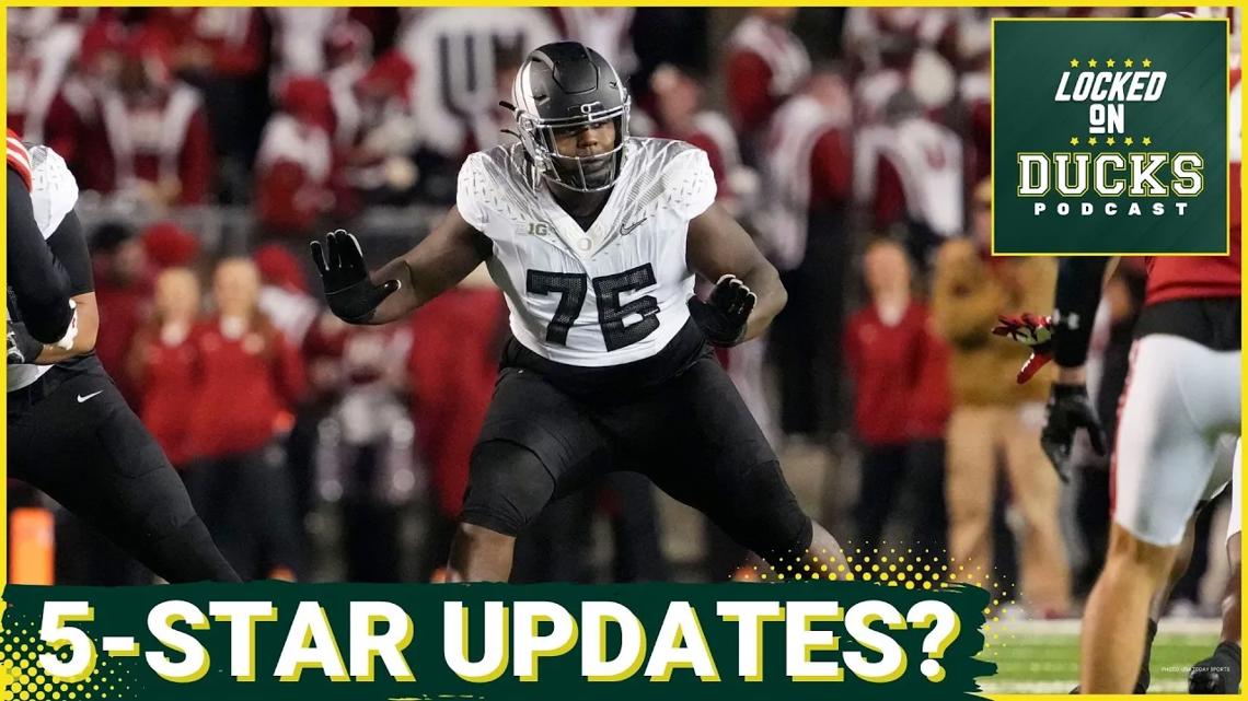 Oregon Football PUSHING for 5-STAR OTs Immanuel Iheanacho, Jackson ...