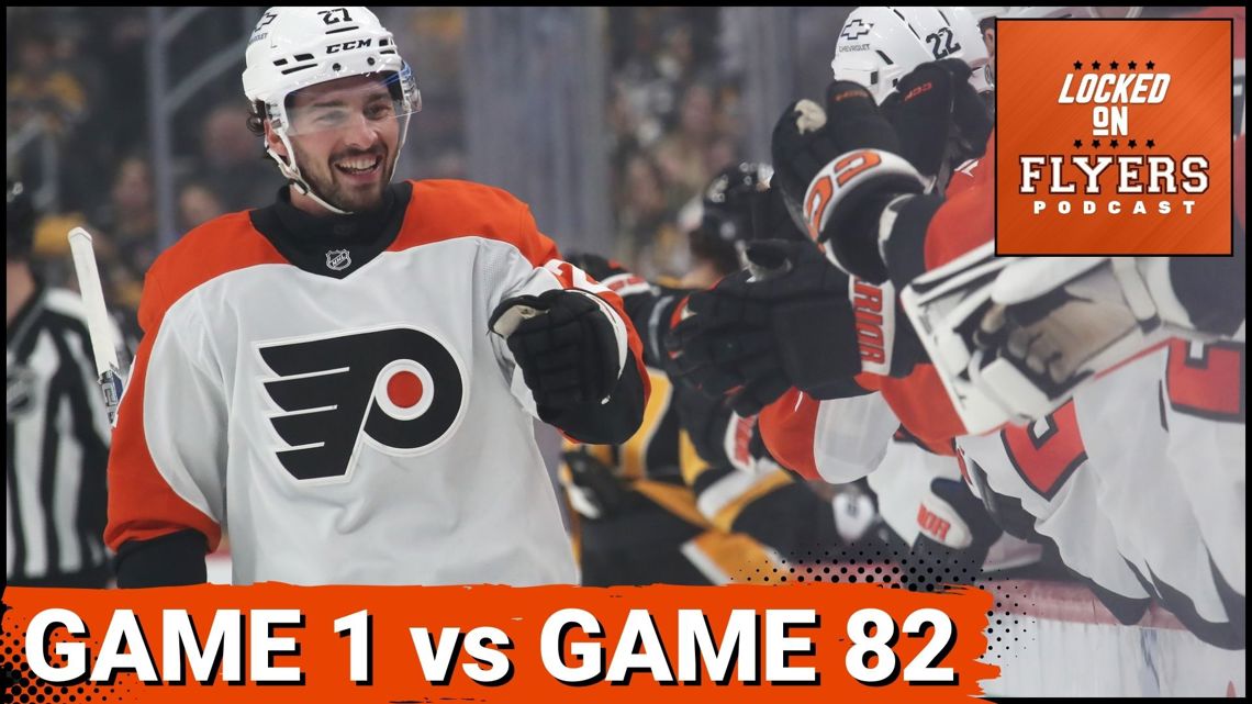 Philadelphia Flyers Lineup in Game 1 vs Game 82; Flyers Team Awards ...