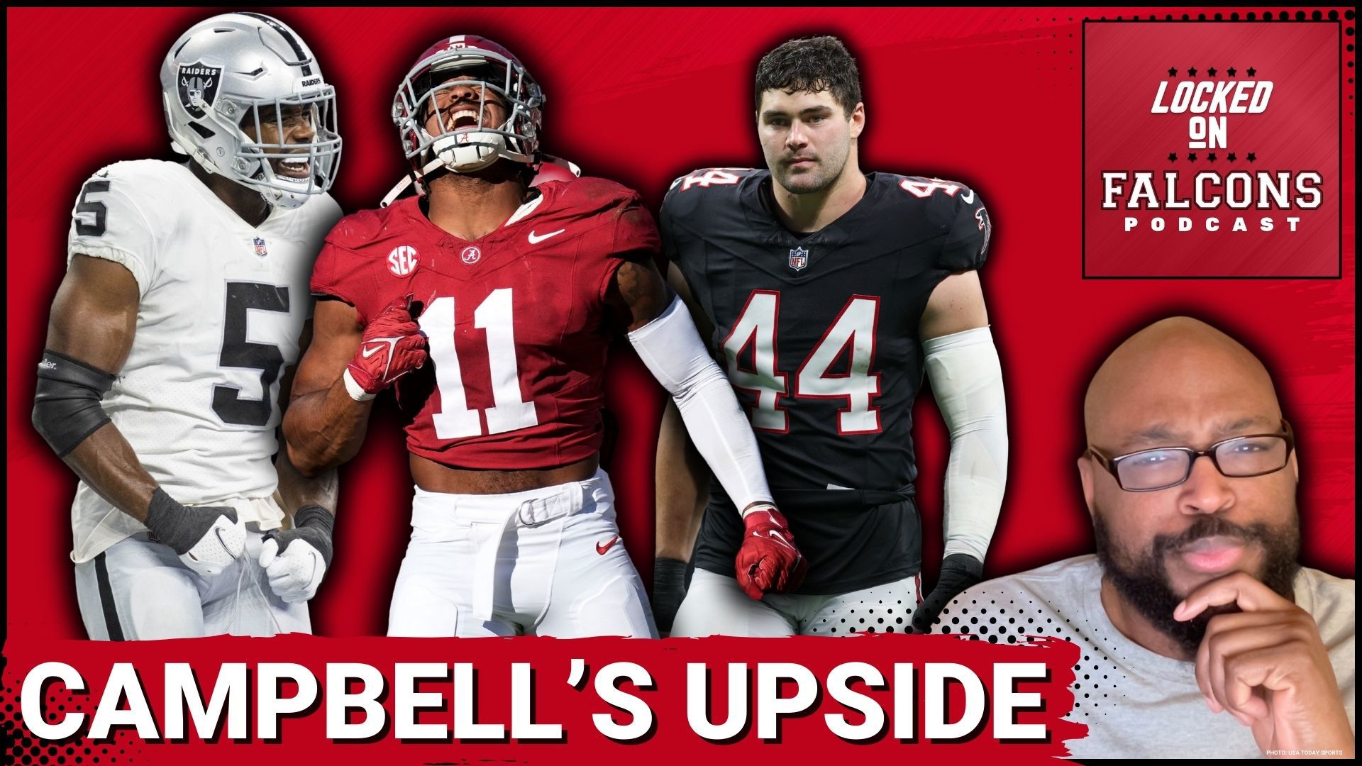 Can Jihaad Campbell be Atlanta Falcons' next STAR linebacker? Mock ...