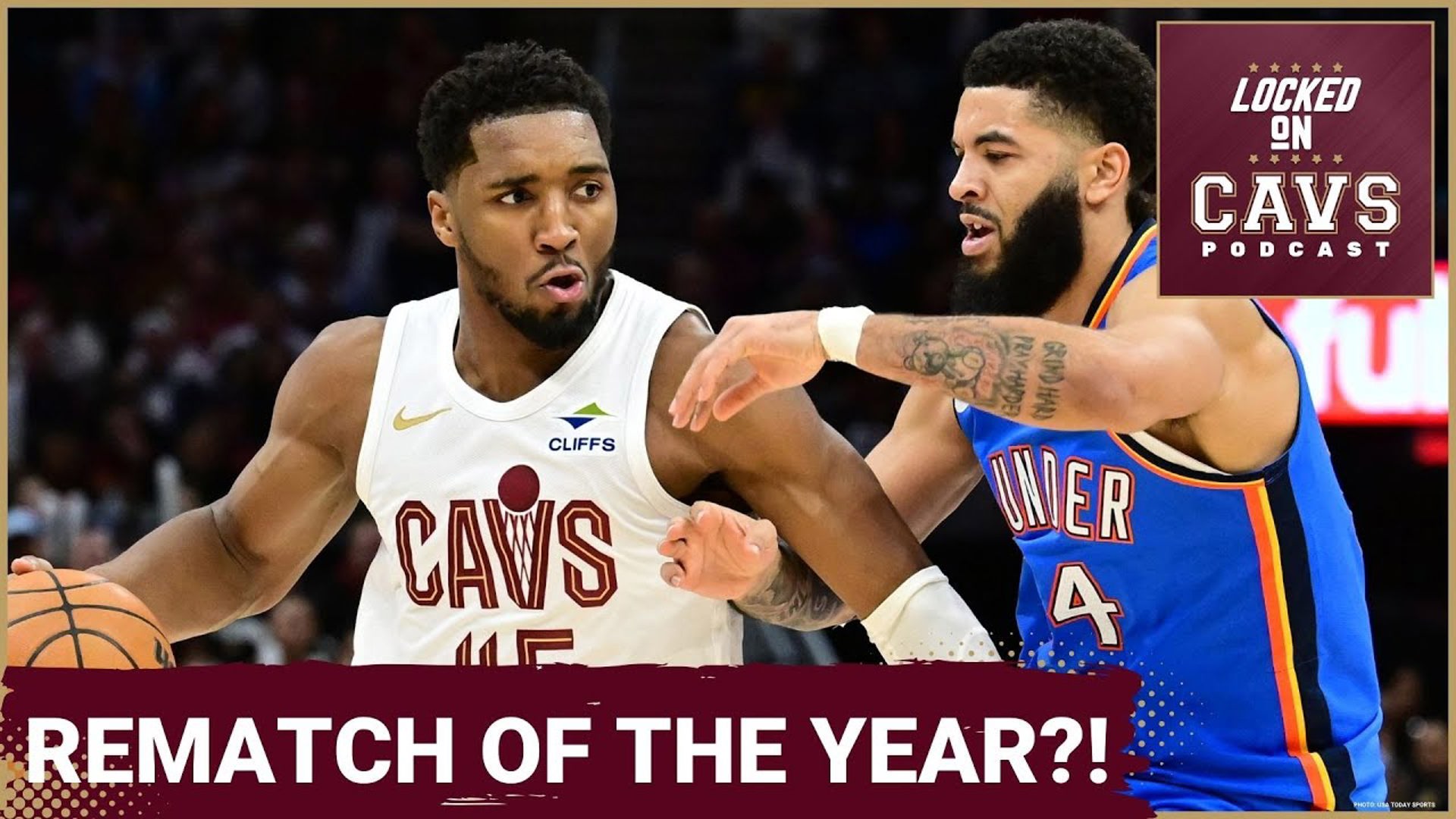 Cleveland Cavaliers HUGE rematch with Oklahoma City Thunder | Donovan ...