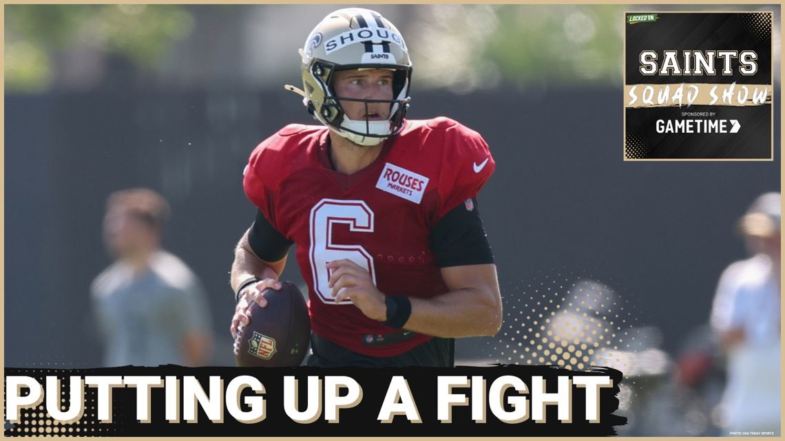 SAINTS SQUAD SHOW: Tyler Shough FIGHTS BACK With Best Day Of New ...