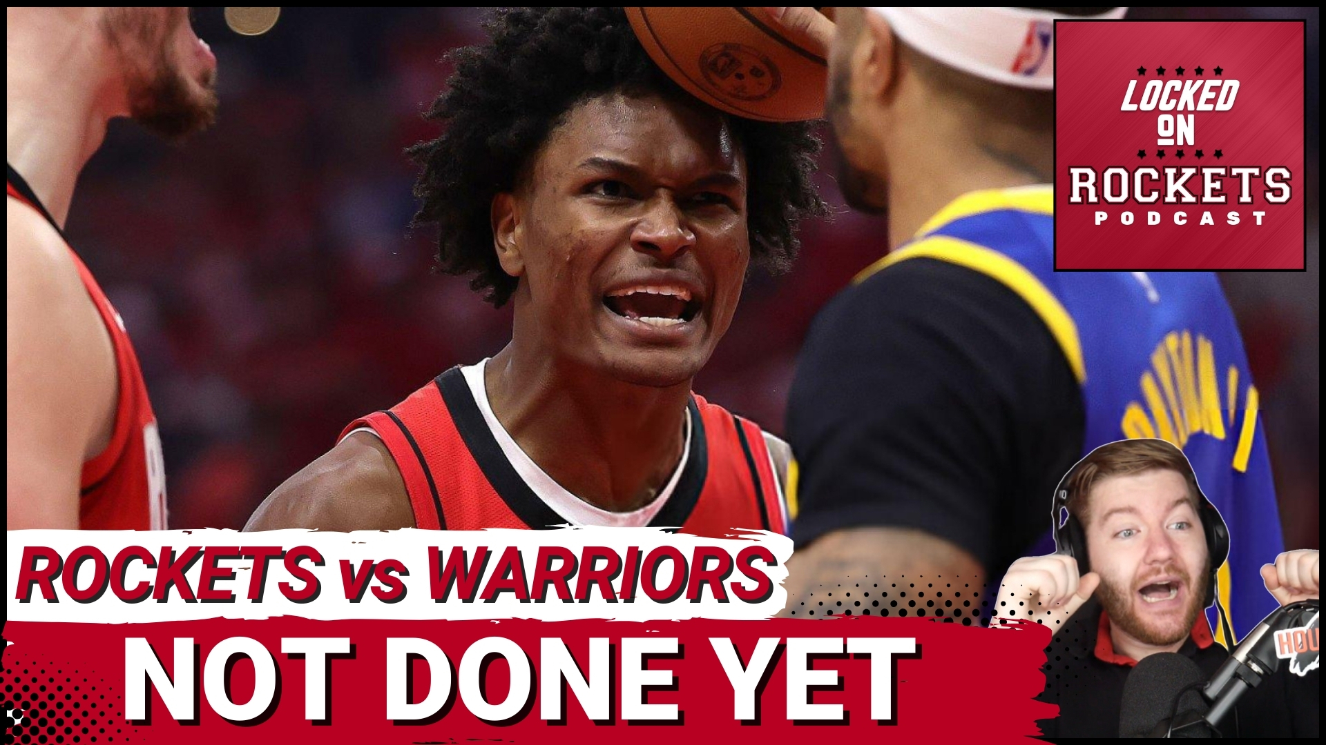 BREAKTHROUGH: Amen Thompson DOMINATES As Rockets Keep Series Alive ...