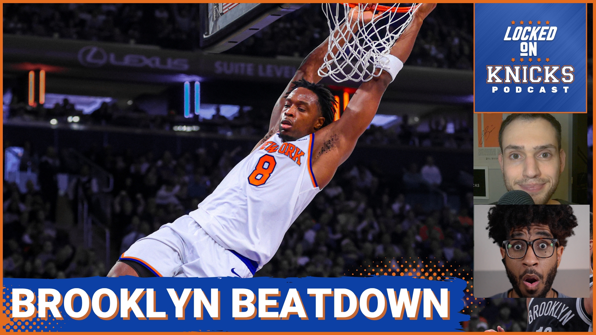 DESTRUCTION: Knicks BULLY the Nets | New York's Ball Movement ...