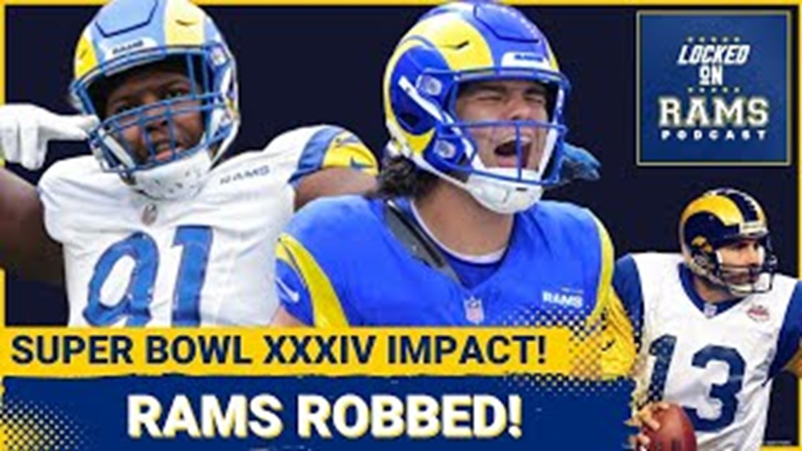 The Rams Robbed by NFL! Rams Super Bowl History, Puka, Kobie, Torry ...