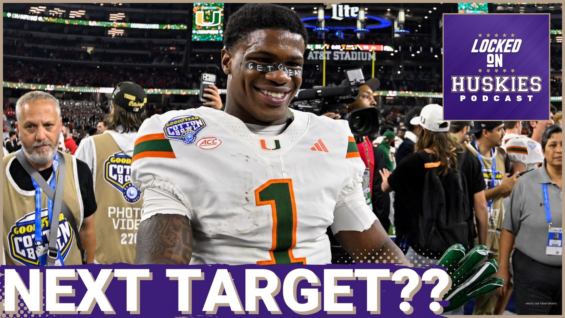 PRIORITY: Washington Huskies NEED Miami WR Joshisa Trader In Transfer ...