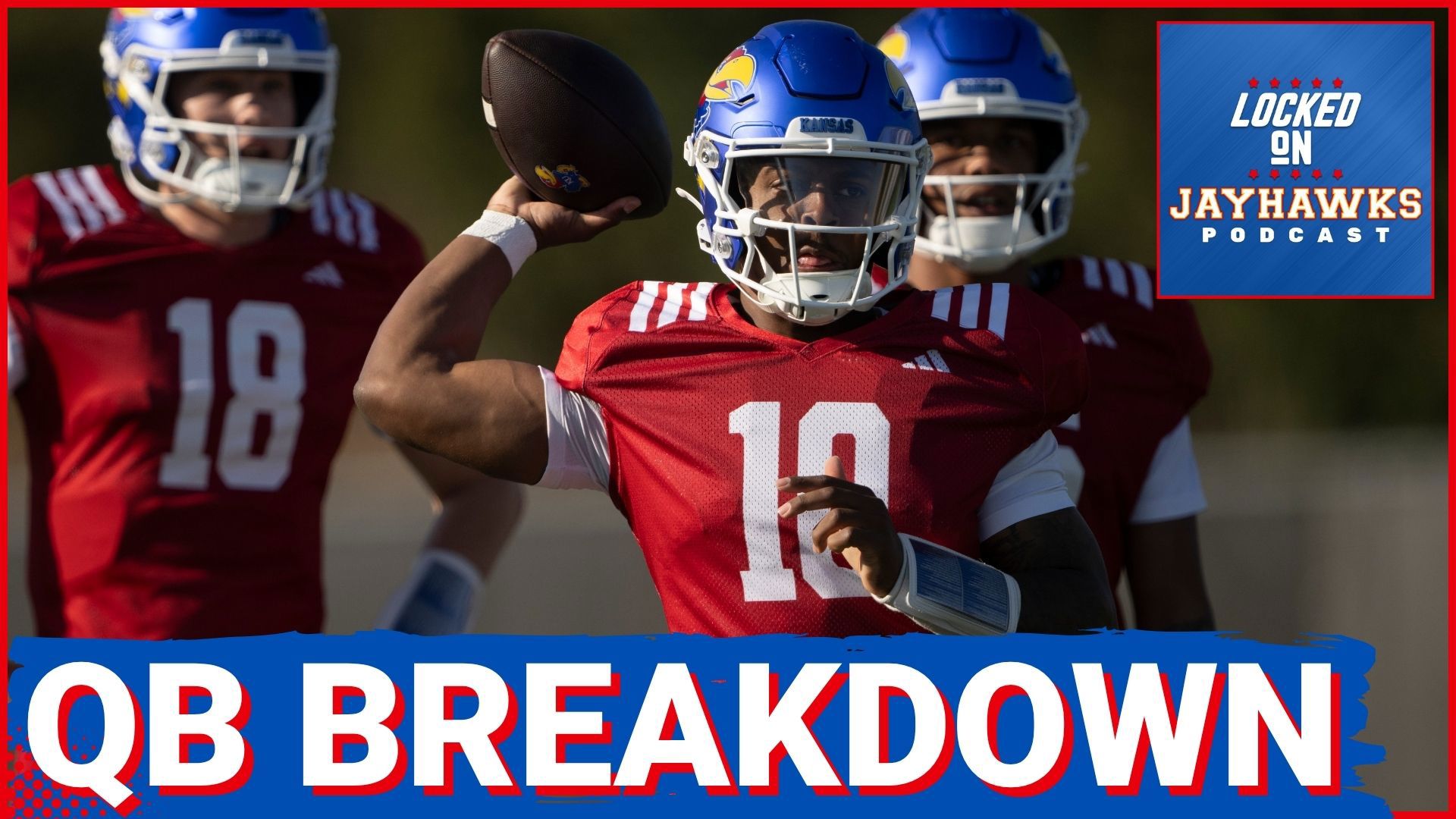 CHASE JENKINS BEST QB??? Reviewing Jayhawks Quarterback Film Ahead of ...