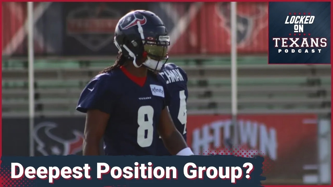 Headlined by John Metchie, is the wide receiver group the Houston Texans' deepest position ...