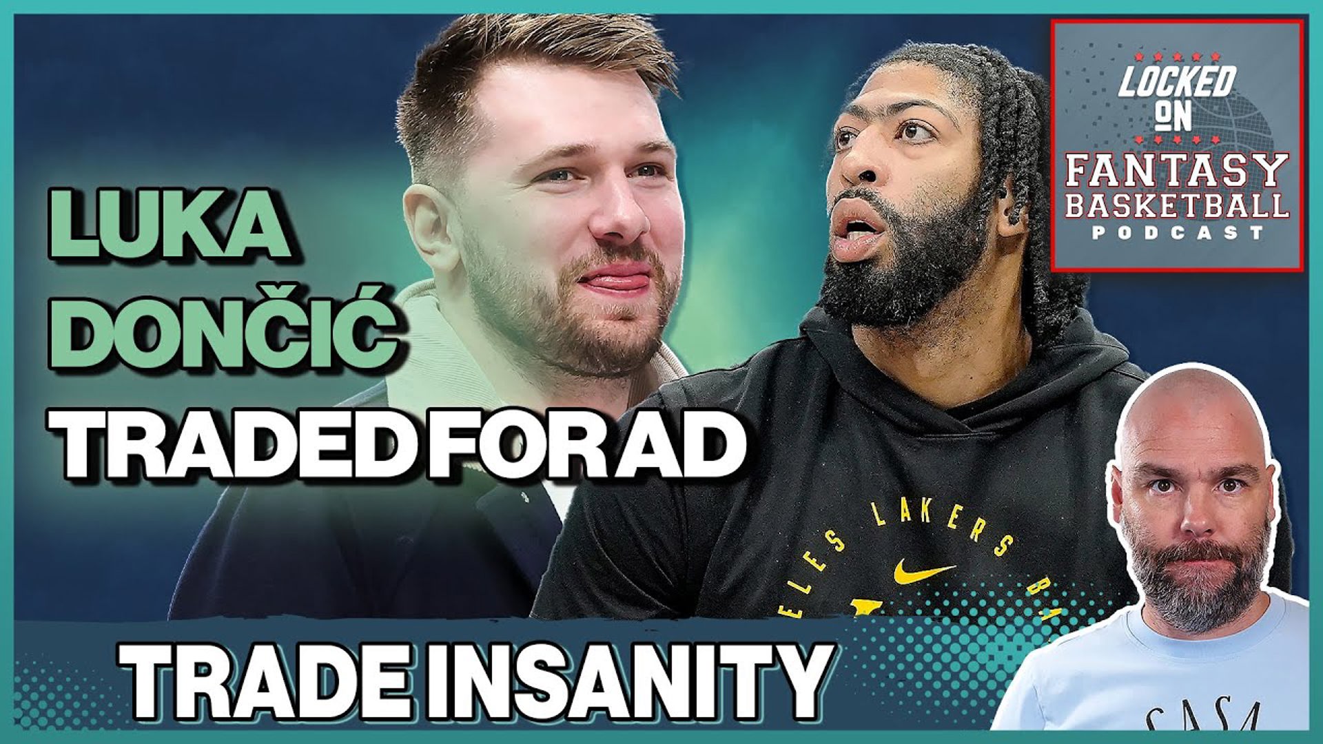 Luka Doncic Traded For Anthony Davis | Lakers & Mavs Pull Off Insane ...